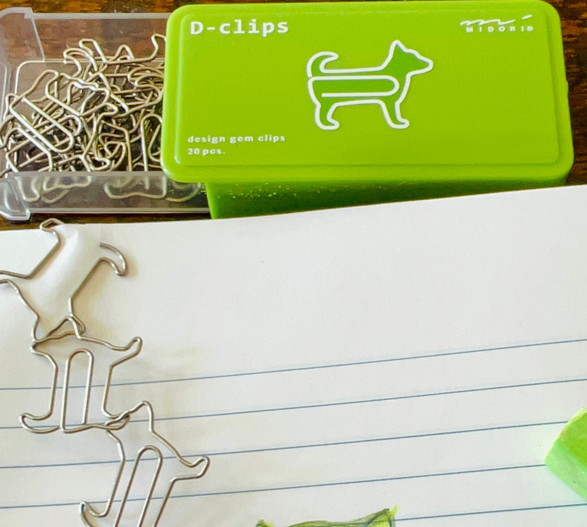 Midori D Dog Paper Clips – HouseResort Stationery